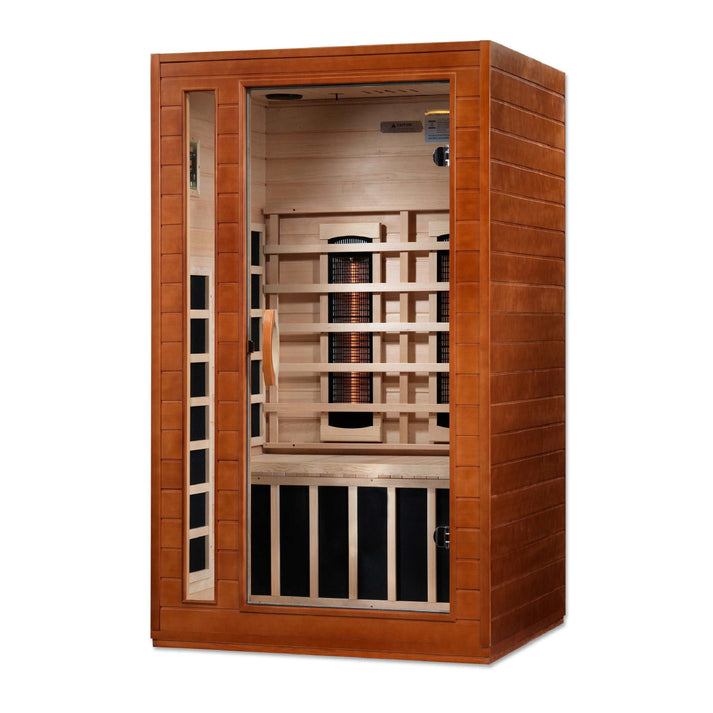 Dynamic Saunas Cordoba 2-Person Full Spectrum Infrared Sauna – Sun ...