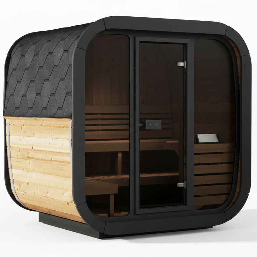 SaunaLife CL5G 4-Person Outdoor Traditional Sauna – Sun Valley Saunas